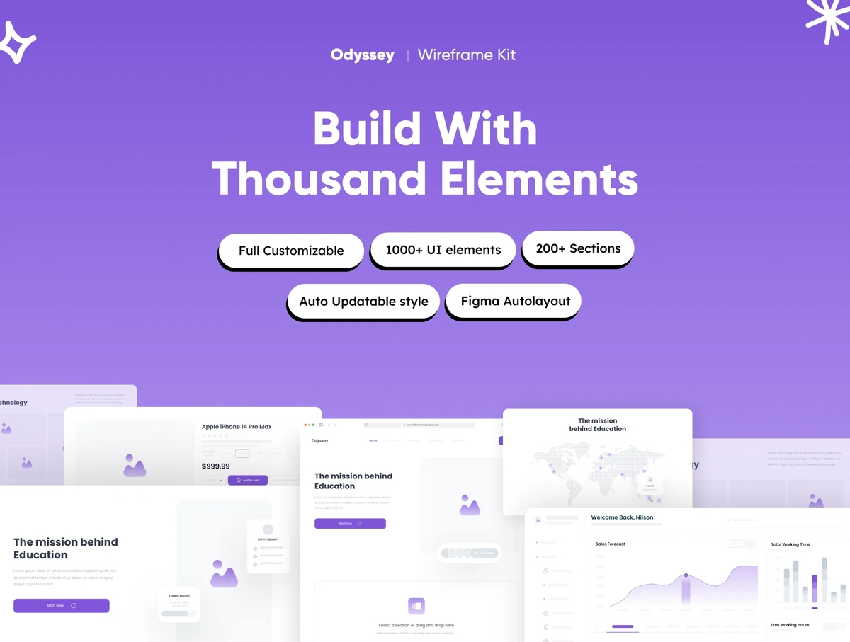 Axure模板 | Axure组件库 | Axure原型模板 | UI/UX设计素材 | 数据可视化 | 交互设计素材分享平台 — AxureUX